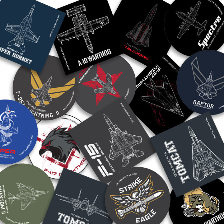 Fighter Jets Sticker Pack