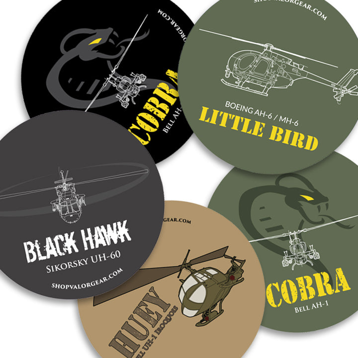 Helicopters Sticker Pack